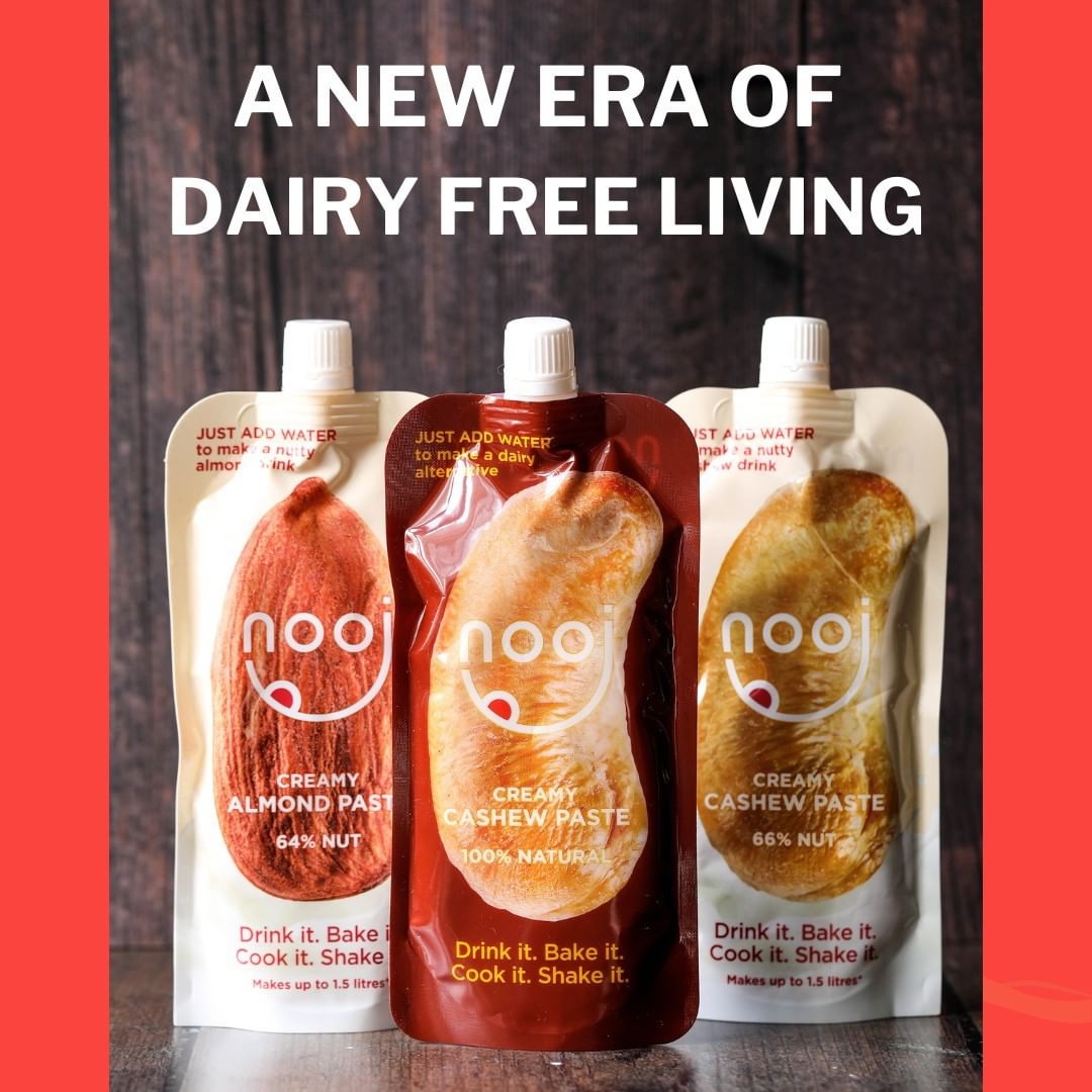 A new era of dairy free living is here! Introducing NUT PAST • nooj