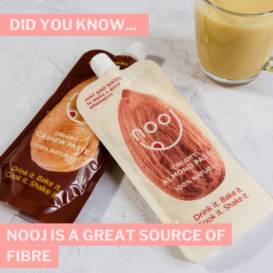 Did you know that NOOJ is a great source of fibre? • nooj