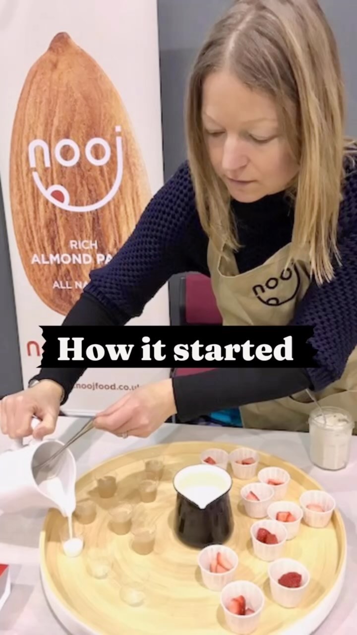 This is nooj founder Caroline at the very beginning of the n • nooj
