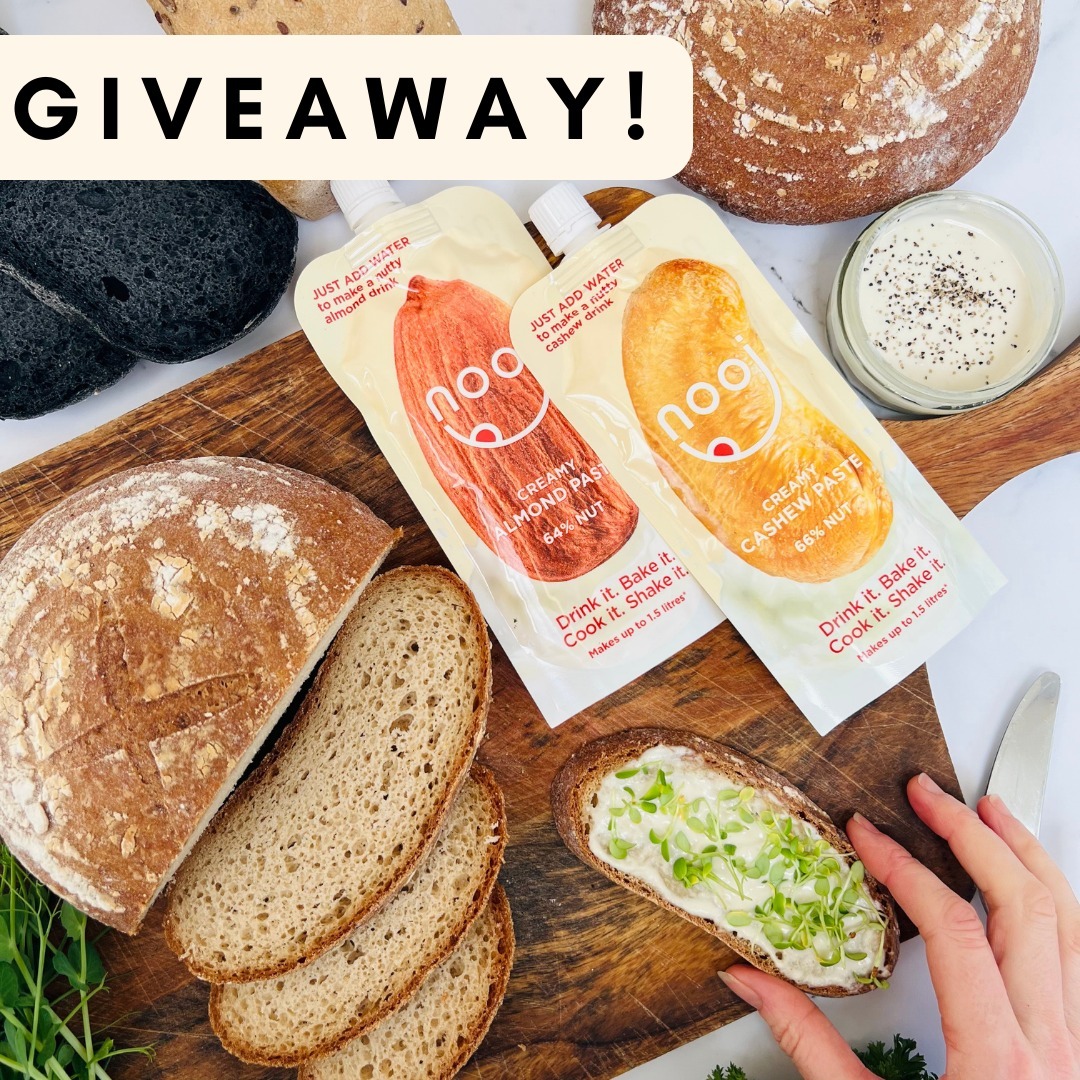 WIN THE ULTIMATE VEGAN BREAD & CREAMY NOOJ BUNDLE • nooj